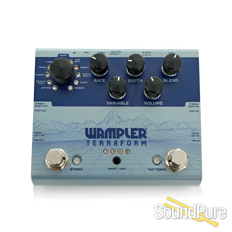 Wampler Terraform Modulation Effects Pedal - Used | Reverb