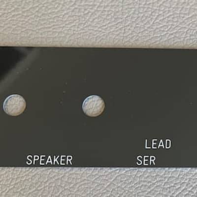 Marshall JTM45 Reverse Reproduction Traffolite Rear Panel | Reverb UK