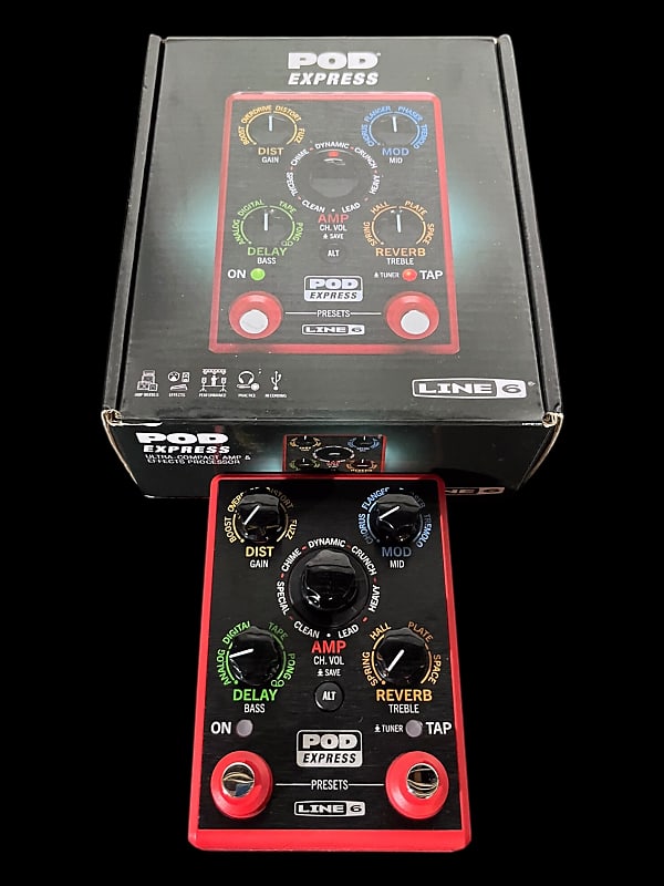 Line 6 POD Express 2024 - Present - Red / Black X9171 | Reverb
