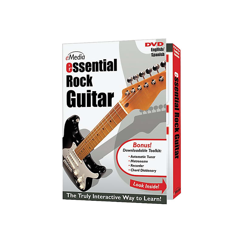 Emedia Essential Rock Guitar Instructional DVD | Reverb