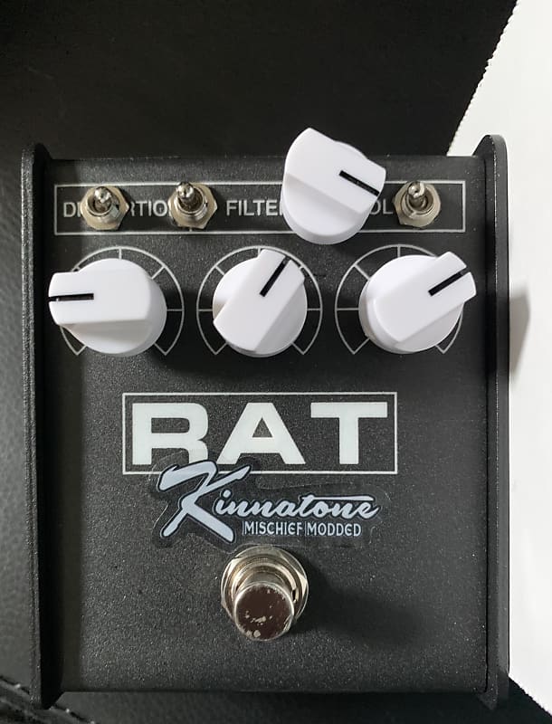 ProCo Rat 2 bass modded by kinnatone mischief mod clean blend | Reverb