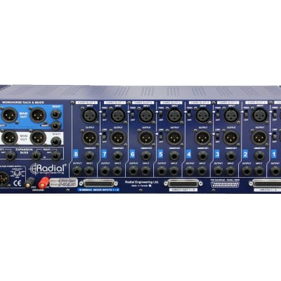 Radial Engineering Workhorse 8-Space 500 Series Rack + | Reverb
