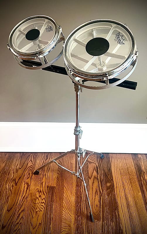 Remo 8”-10” Roto-Toms with Remo Stand | Reverb