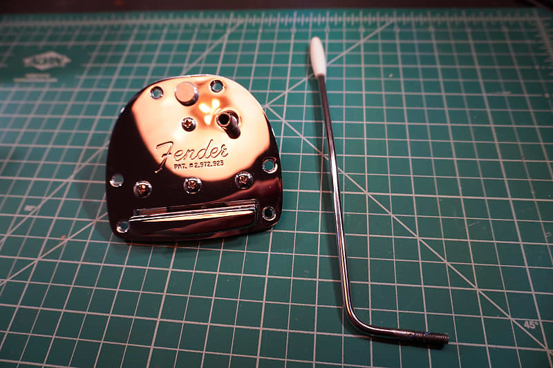 Fender Chrome Jaguar Jazzmaster Vibrato Tremolo Tailpiece & | Reverb