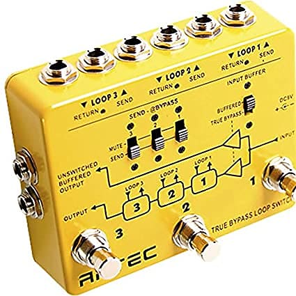 Quick Shipping! Artec LS3 Three Channel Loop Switch | Reverb Canada