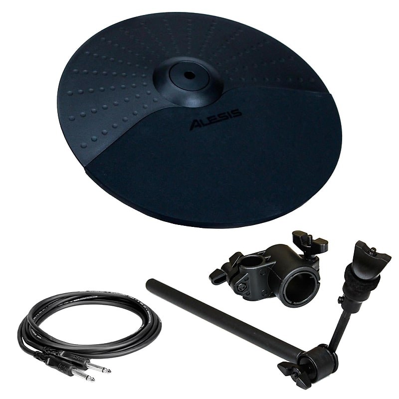 Alesis 10" Single-Zone Cymbal Pad w/ Support Arm, Clamp, 1/4" | Reverb