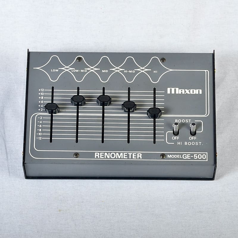 Maxon GE-500 Renometer 1970's Grey | Reverb