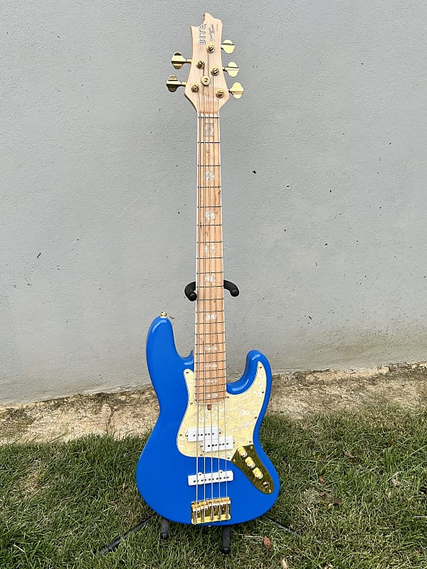 Bite 5 String Bass Jawbone P/J | Reverb