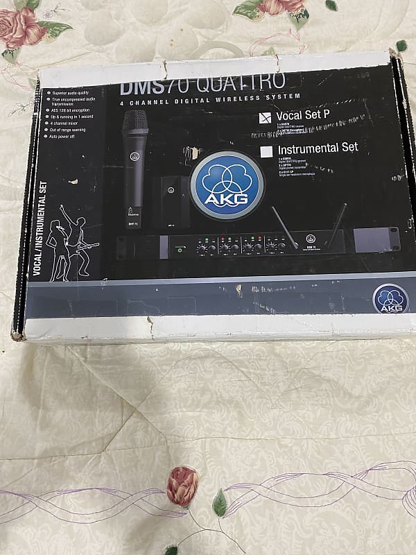 AKG AKG DMS 70 QUATRO 4 channel System VOCAL SET WITH 2 HAND | Reverb
