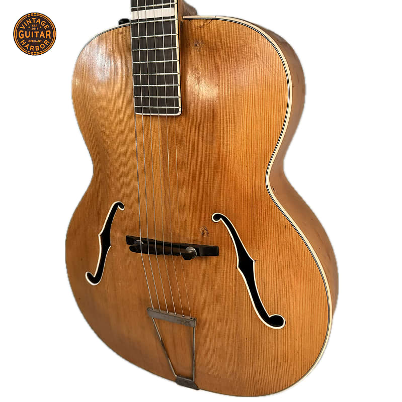 1950s Rudolf Jirgal archtop guitar - all solid | Reverb