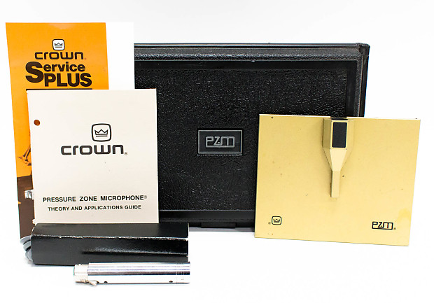 Crown PZM-30GP Pressure Zone Boundary Microphone in Gold with | Reverb