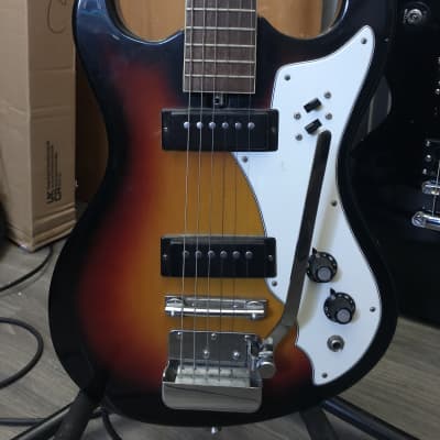 Teisco Mosrite Inspired 1960s/70s - Sunburst | Reverb