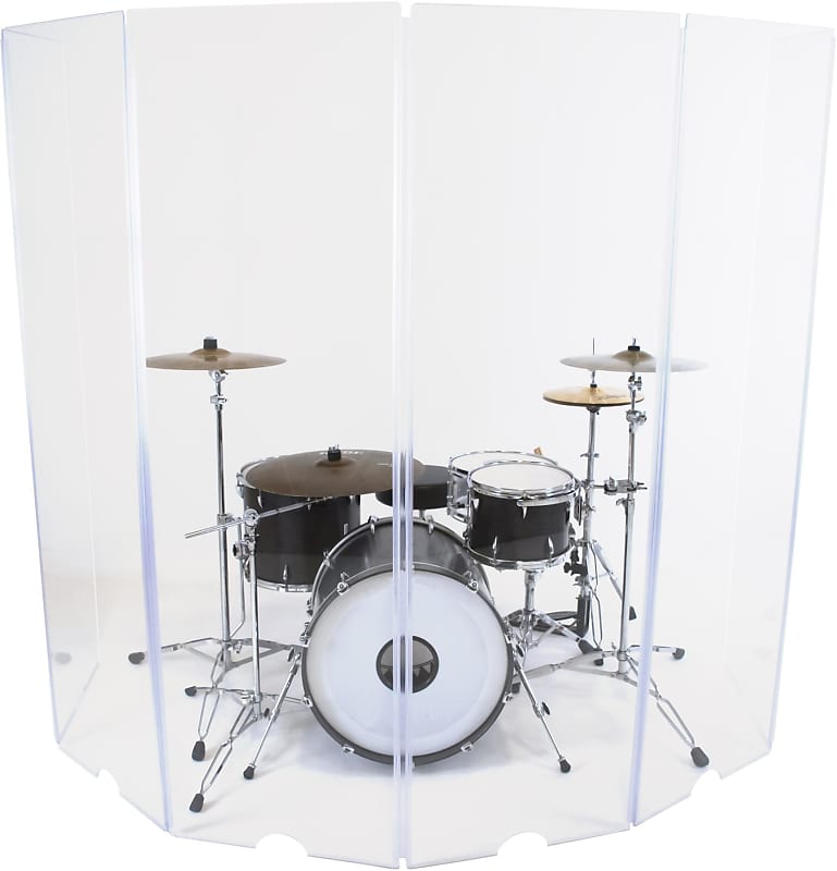 Sound Shields VDS-6-78-K 78-inch Tall 6-section Acrylic | Reverb