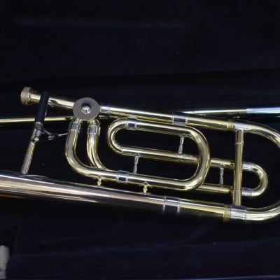 Used Bach Omega Trombone with F Trigger | Reverb