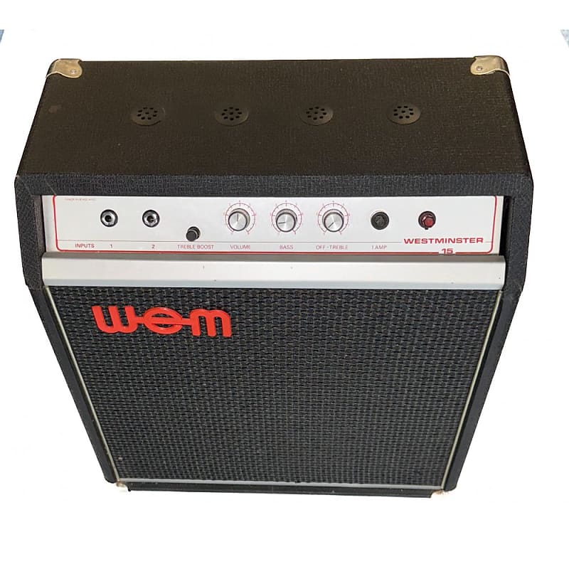 1970s WEM Westminster 15 Combo 15W Amplifier (Pre-Owned) | Reverb