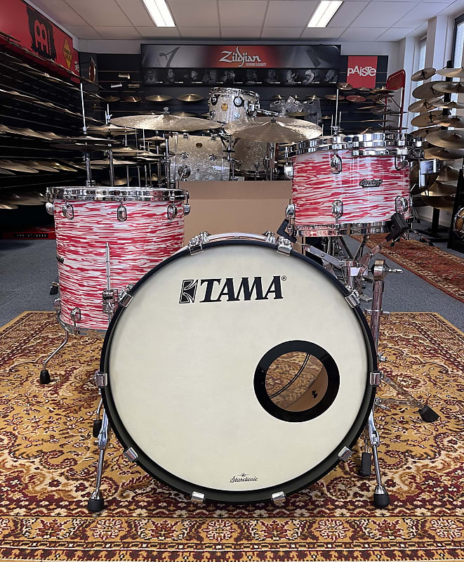 Tama Starclassic Red white oyster | Reverb