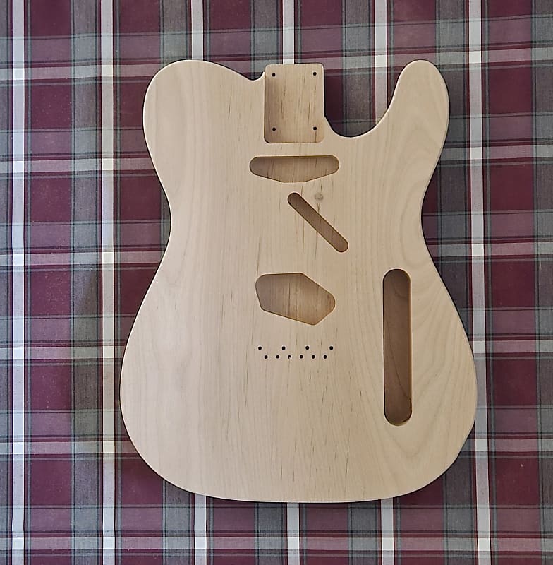 Woodtech Routing - 2 pc. Alder Telecaster Body - Unfinished | Reverb