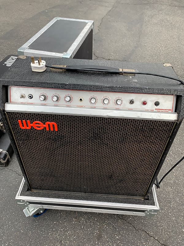 George Lynch Owned Vintage 1960s WEM Dominator Amp | Reverb