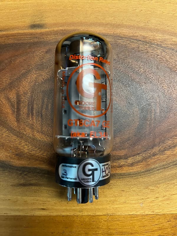Groove Tubes GE 6CA7 EL34 Fat Bottle | Reverb