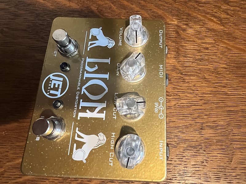 Jet Pedals Lion Programmable Distortion Overdrive Midi | Reverb