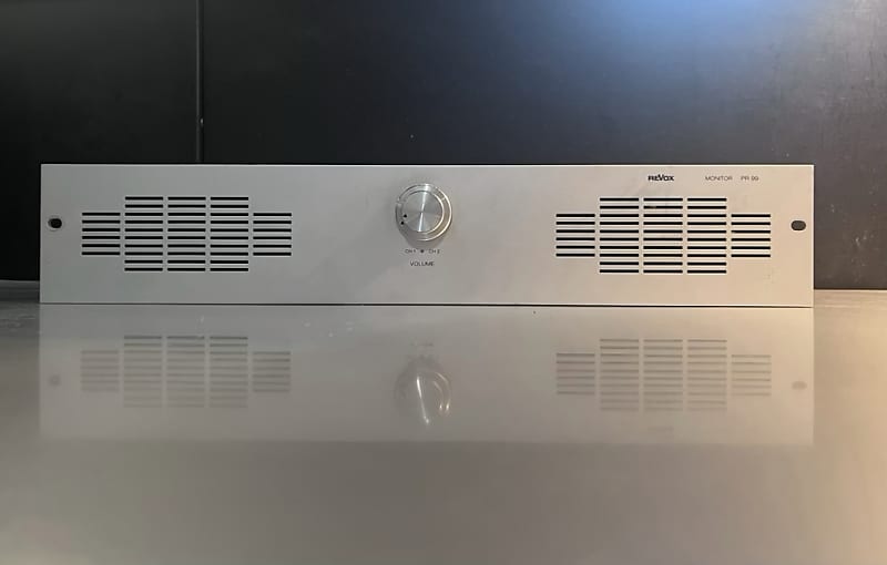 Revox PR99 Monitor (code 1.177.927 PR 99) 2U rack amplified | Reverb