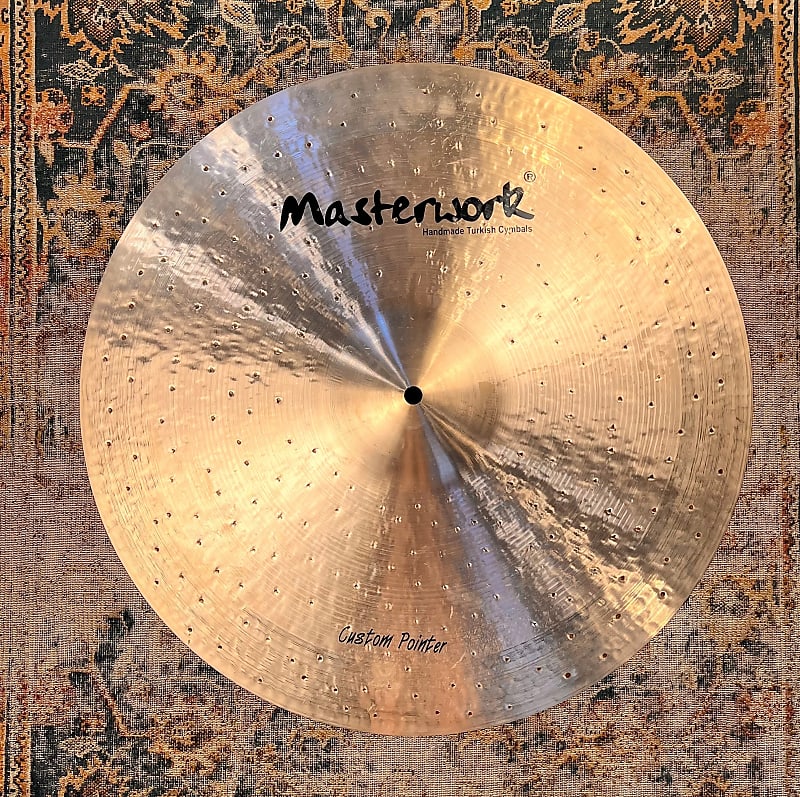 VIDEO! Deep Hammered Dark Smooth Masterwork 20" Ride Crash | Reverb