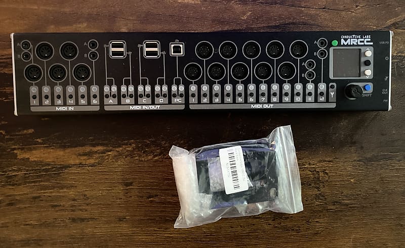 Conductive Labs MRCC MIDI Router Control Center w/ Rack Ears | Reverb