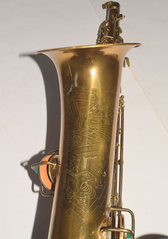 Conn Art Deco Transitional Tenor Sax 1931 #245xxx - | Reverb