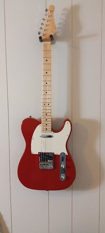 Custom handmade vintage Tele style Guitar Lacquer finish | Reverb