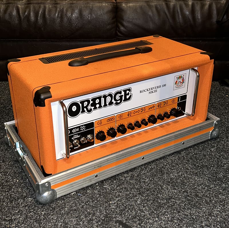 Orange Rockerverb 100 MK III (FLIGHT CASE INCLUDED) | Reverb UK