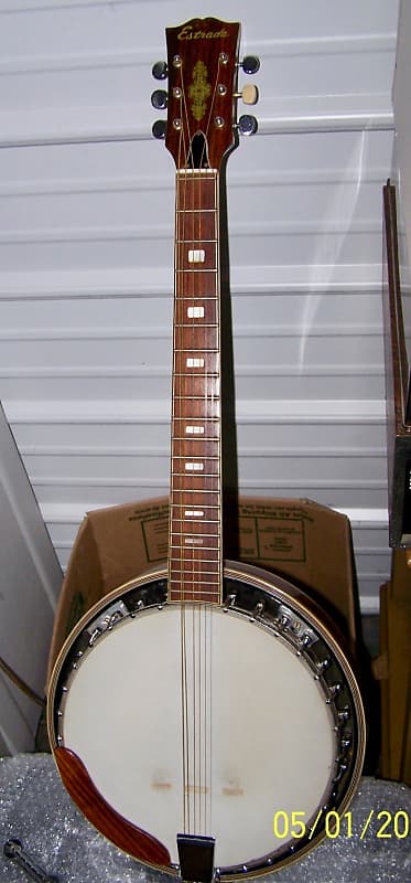 Estrada 6 String Banjitar / Banjo Guitar 1970's Made in Japan | Reverb
