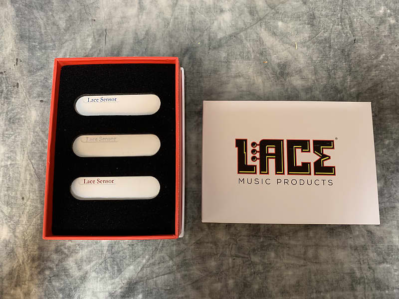 Lace Sensor Red Silver Blue Single Coils | Reverb