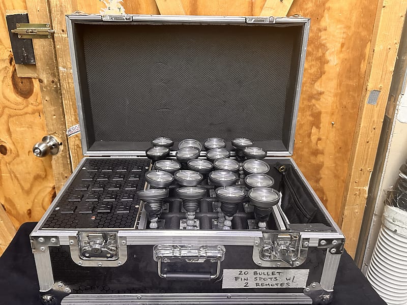 Rasha Professional Bullet Rechargeable Pin Spot Lights, 20 | Reverb