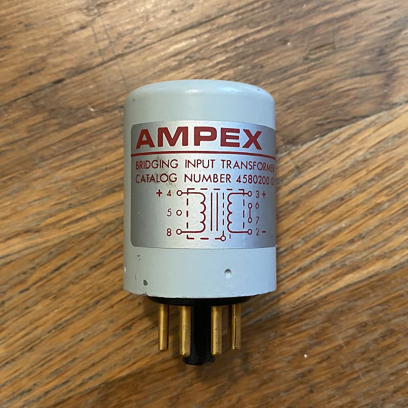 Ampex Bridging Input Transformer. Octal Plug In Tranny for | Reverb