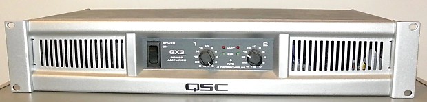 QSC GX3 Stereo Power Amplifier | Reverb