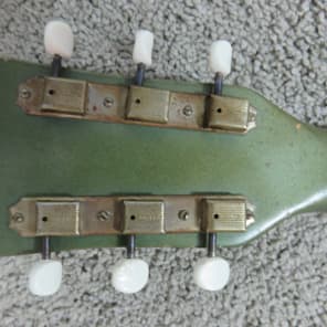 Vintage 1950s Silvertone Guitar Archtop Acoustic Colorama | Reverb