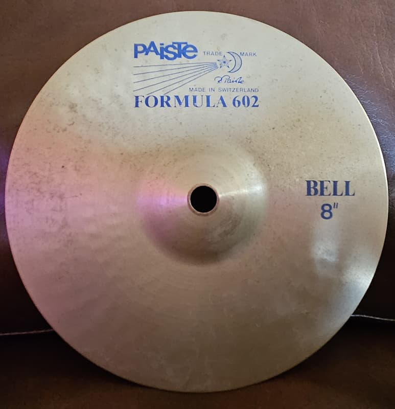 Paiste 8" Formula 6O2 Bell Blue Label 1980s | Reverb UK