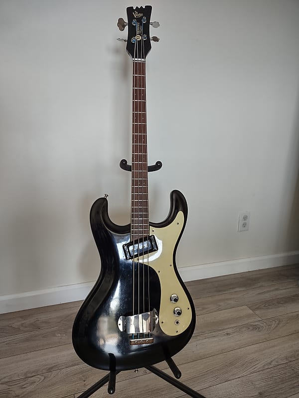 Mosrite Ventures Bass (Type 3) 1965 - Black | Reverb