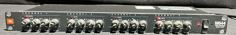 JBL M644 4-Channel Noise Gate - Black | Reverb