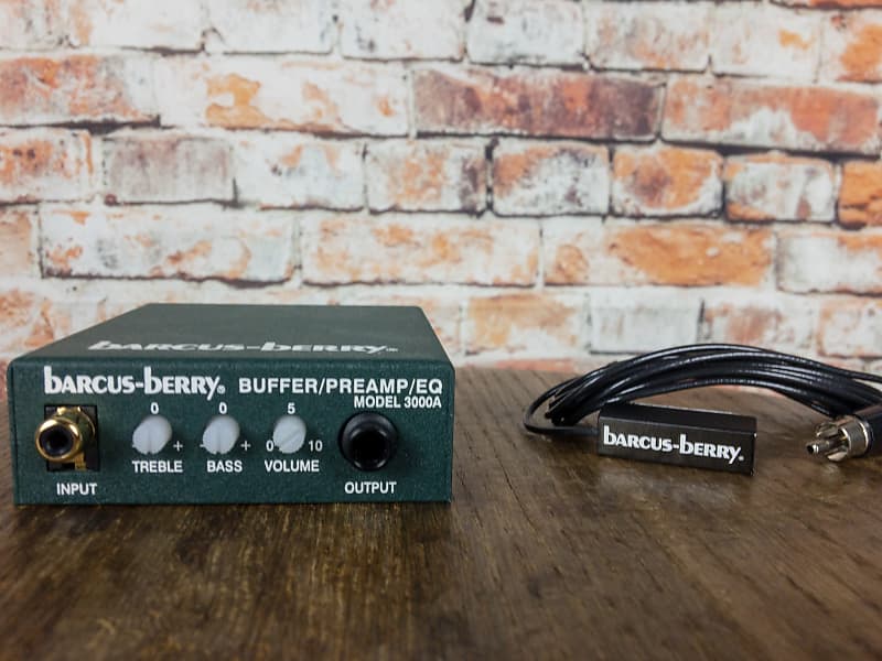 Barcus-Berry 5600 Harmonica Pickup W/Preamp 2007 | Reverb