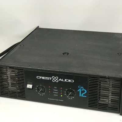 Crest Audio CA12 2800W 2 Channel Rack-Mount Power Amplifier | Reverb