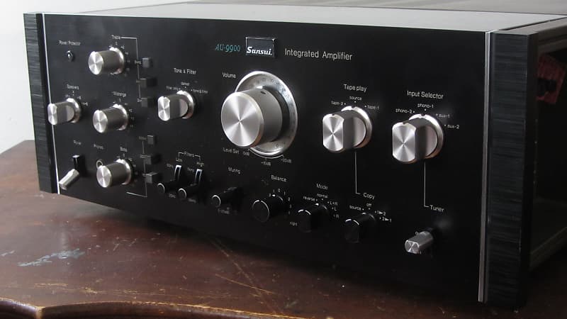 Sansui AU-9900 Stereo integrated amplifier hifi preamp phono | Reverb