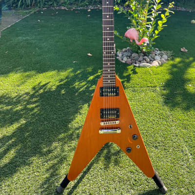 09 Gibson Flying V Surf Green | Reverb