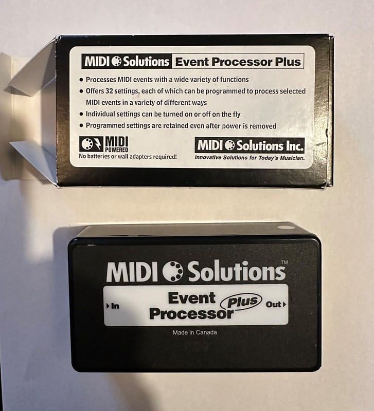 MIDI Solutions Event Processor Plus MIDI Interface | Reverb