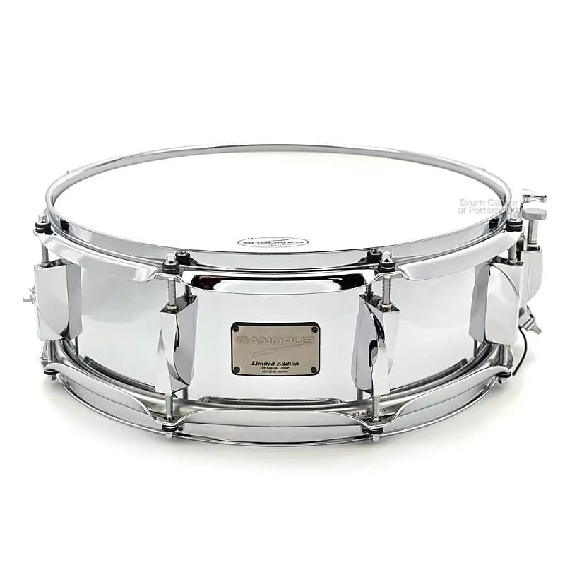 Canopus 'The Steel' Snare Drum 14x5 - Second Line | Reverb UK
