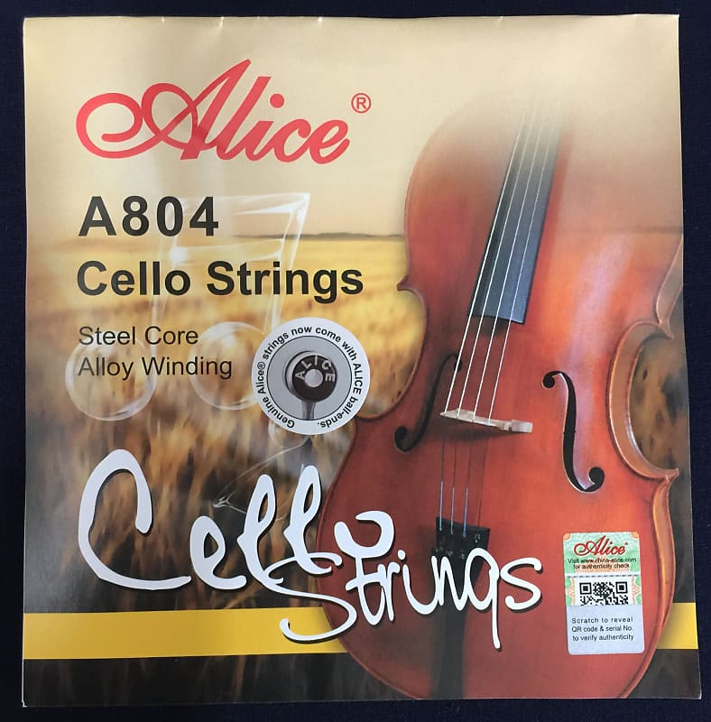 Alice A804 Standard Size Cello String Set | Reverb