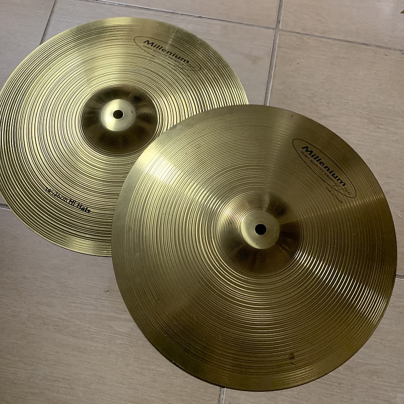 Millenium Pro Brass 14” hihat | Reverb