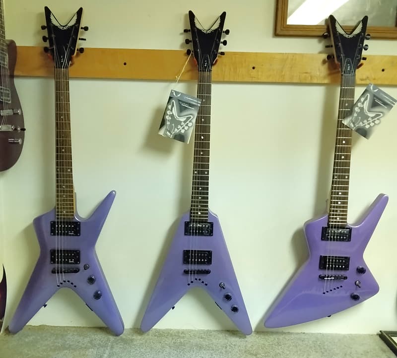 Dean "Baby's" Trio ... "ML" , "V" & "Z"... in Metallic Purple | Reverb
