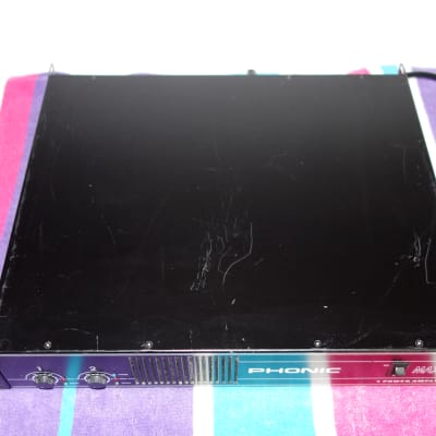 Phonic Max 2500 2 Channel Power Amplifier. 750w/ch @ 4ohm | Reverb