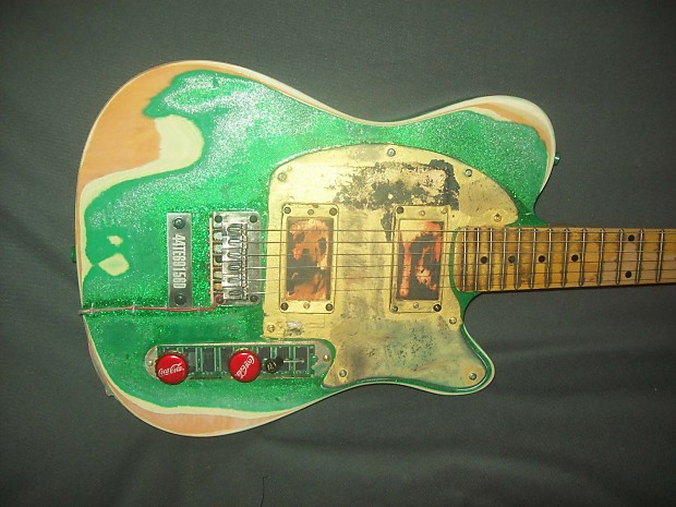 Relic Rat Caster Telecaster shape electric guitar w EMG HZ | Reverb